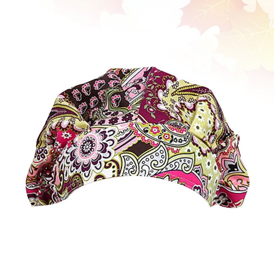 Durable Operating Room Cap Assorted Colors Printed Design for Doctors ...