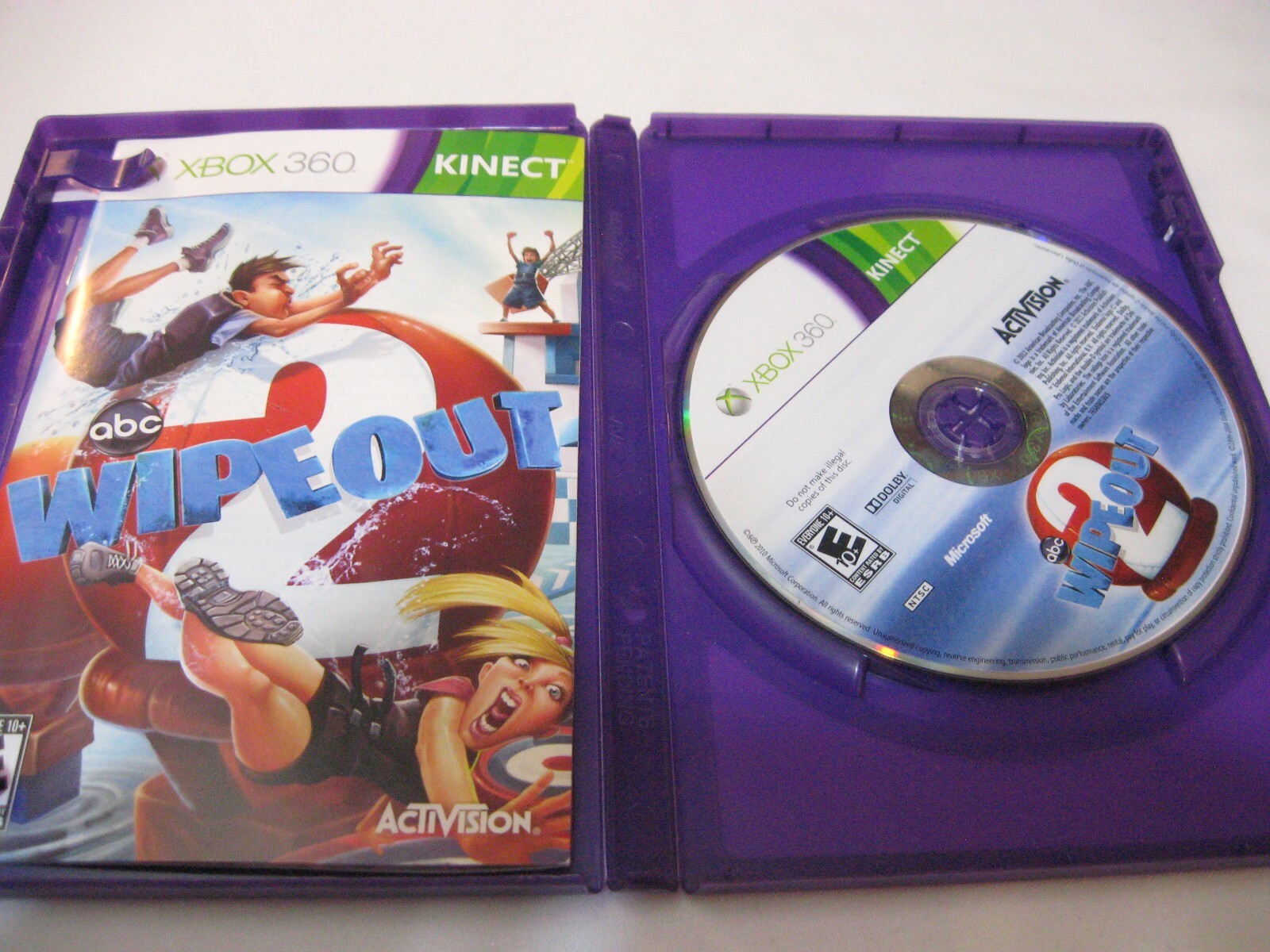 XBOX 360 Kinect WIPEOUT 2 - Complete, tested fine, 47875765801| eBay