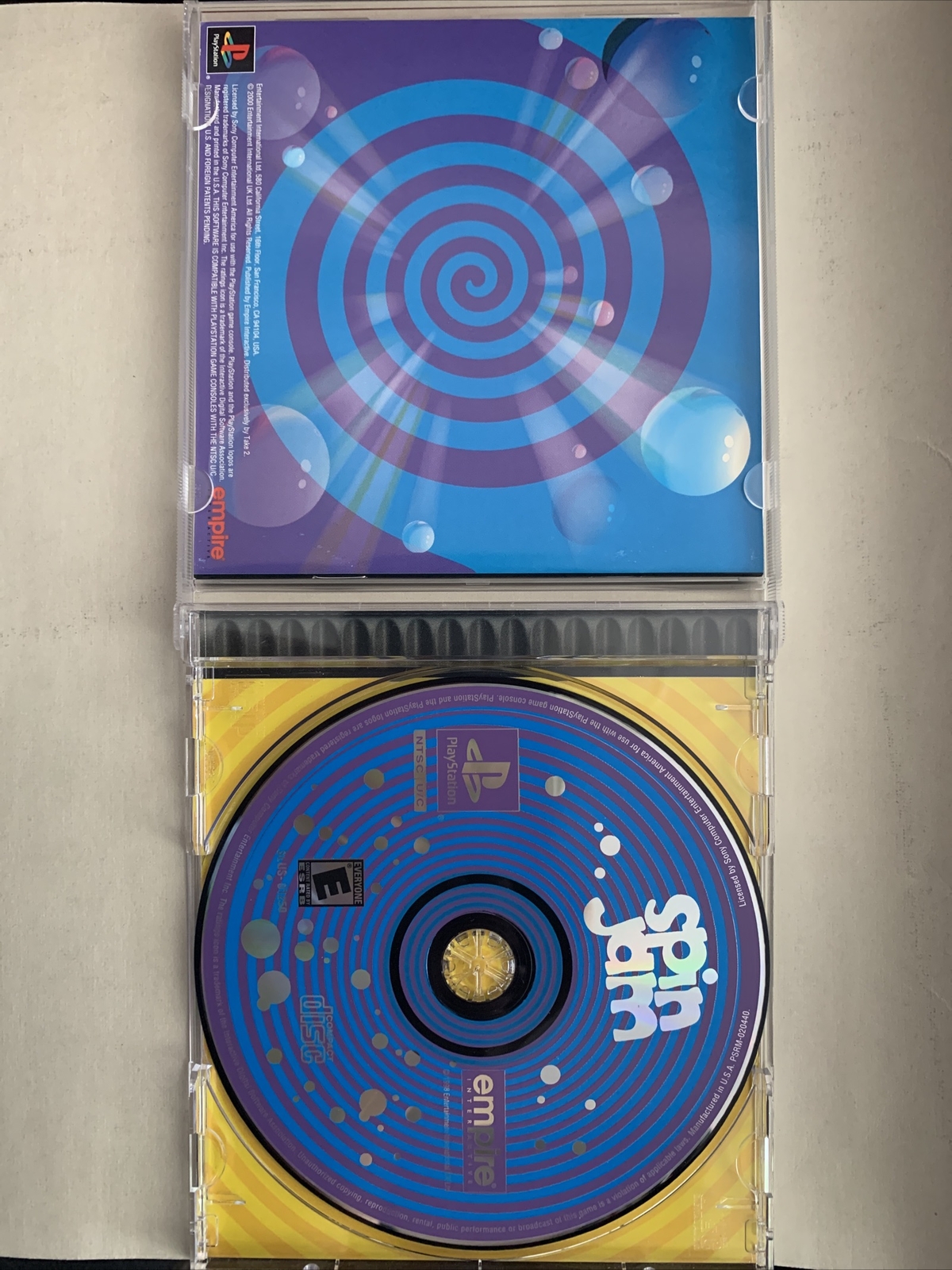 Spin Jam - Sony PlayStation 1 - PS1 - Complete W/ Manual 744788402235| eBay