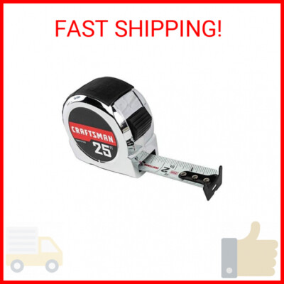 CRAFTSMAN Tape Measure, 25-Foot (CMHT37325S) | eBay