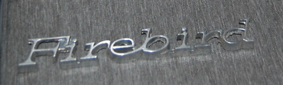 OEM Firebird Emblem / Badge Metal 1 x 6 3/4" #86 | eBay