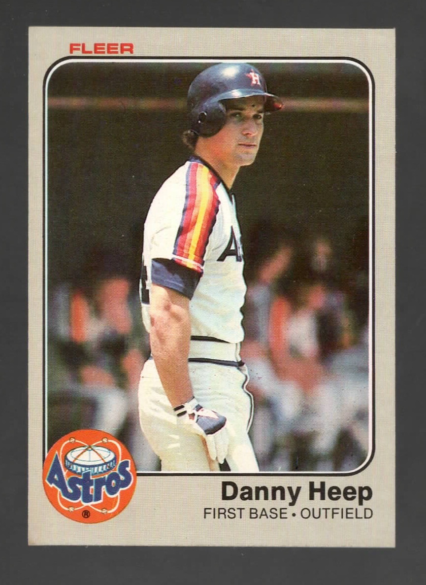 1983 Fleer - #449 Danny Heep for sale online | eBay