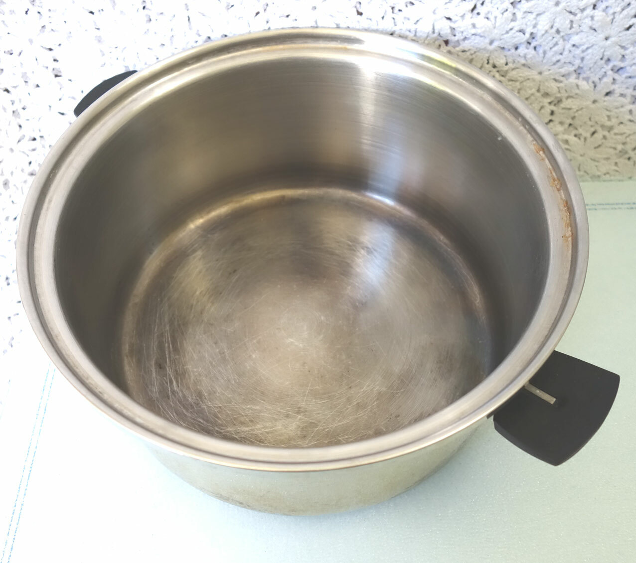 THERMO CORE Thermium Multi-Plex Stainless Steel 6 Qt Stock Pot w/Domed ...