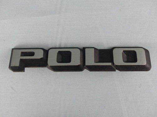 VOLKSWAGEN VW POLO badge logo emblème sigle insigne monogramme en ...