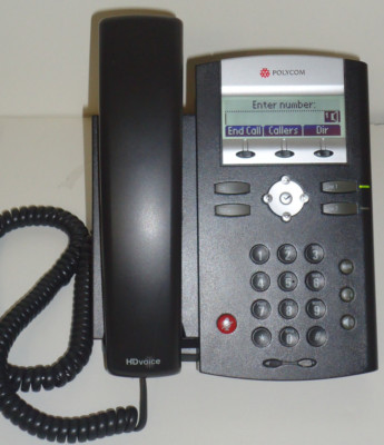 POLYCOM SoundPoint IP 335 Phone POE VOIP phone (2201-12375-001) HD ...