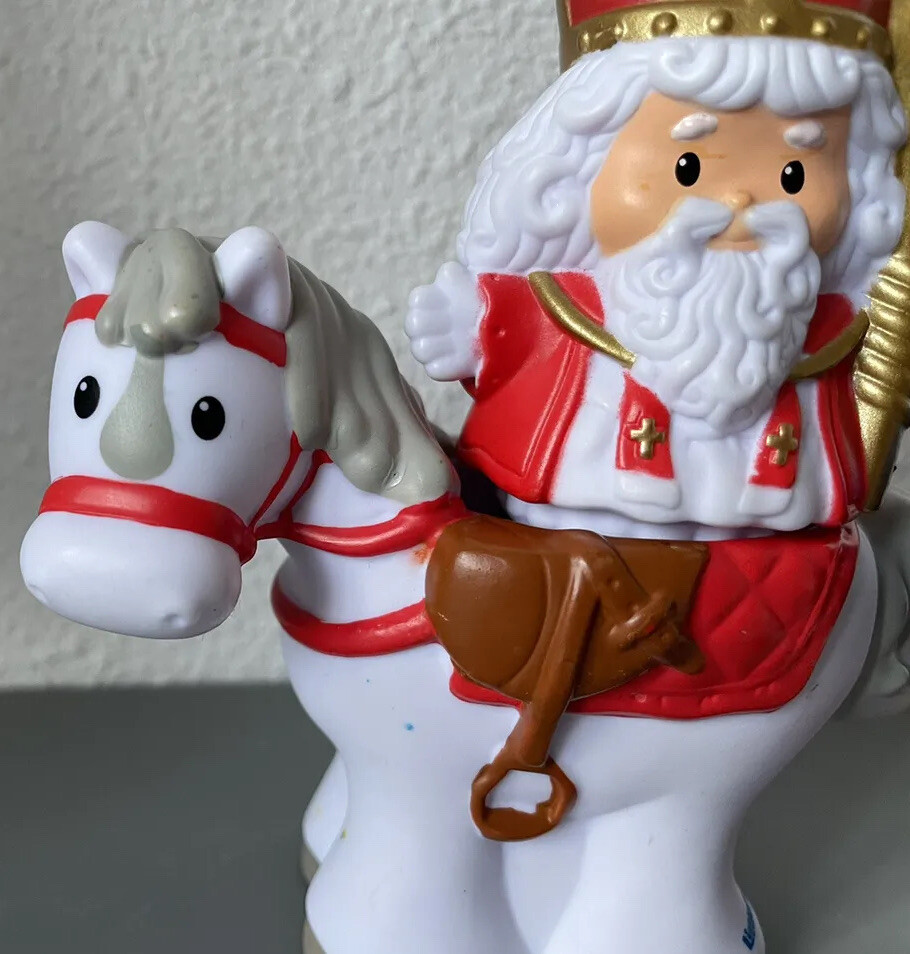 Fisher Price Little People Figures "Sinterklaas & Zwarte Piet" Set ...