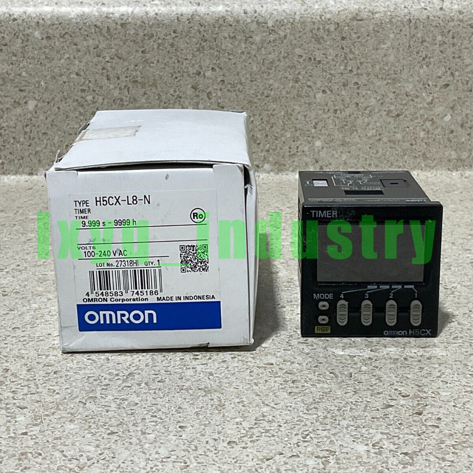 New in box Omron H5CX-L8-N Digital Timer 100-240VAC 1 year warranty #LI ...