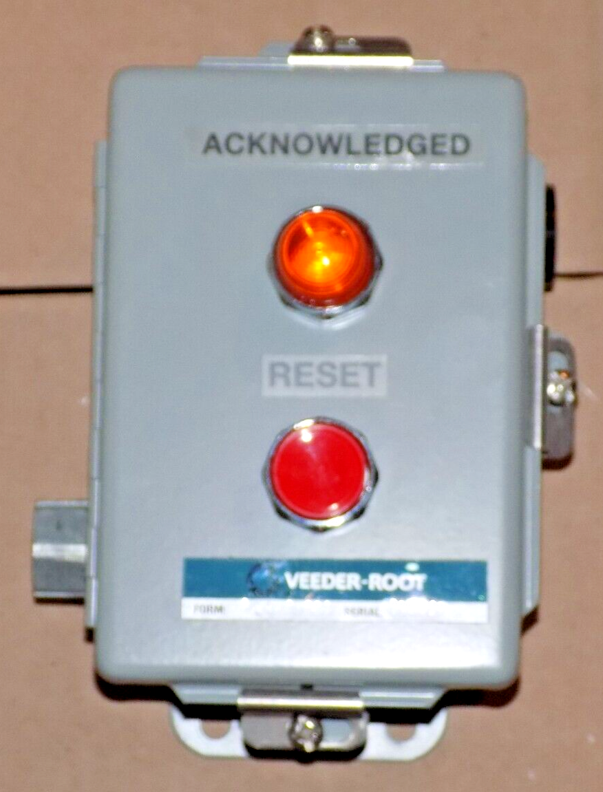 Veeder-Root Overfill Acknowledge Switch Reset Box 790095-001 | eBay