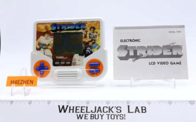 Strider W/Instruction Sheet 1988 Tiger Handheld Electronic Game WORKS ...