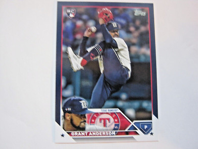 Grant Anderson 2023 Topps Update Blue Parallel US141 | eBay