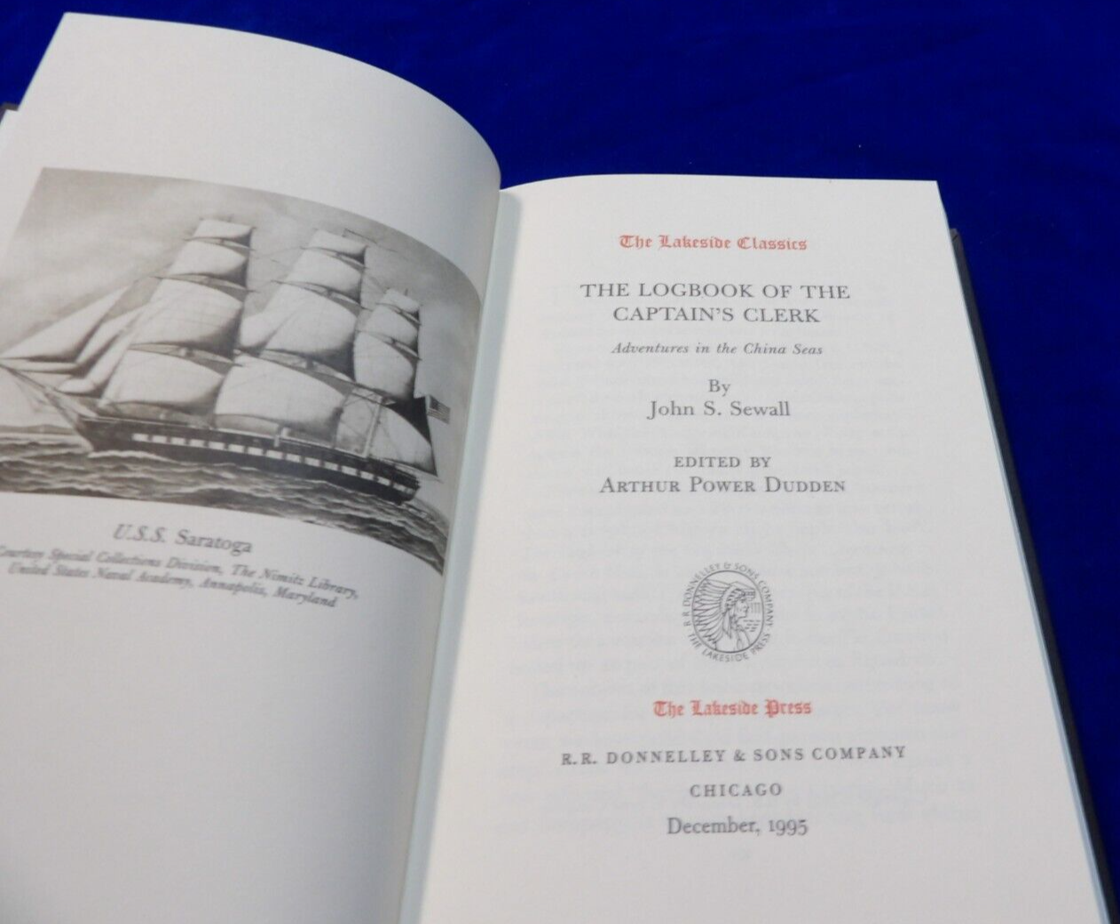 The Logbook of the Captain's Clerk | eBay