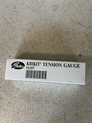Gates Krikit Belt Tension Gauge 91107 New | eBay