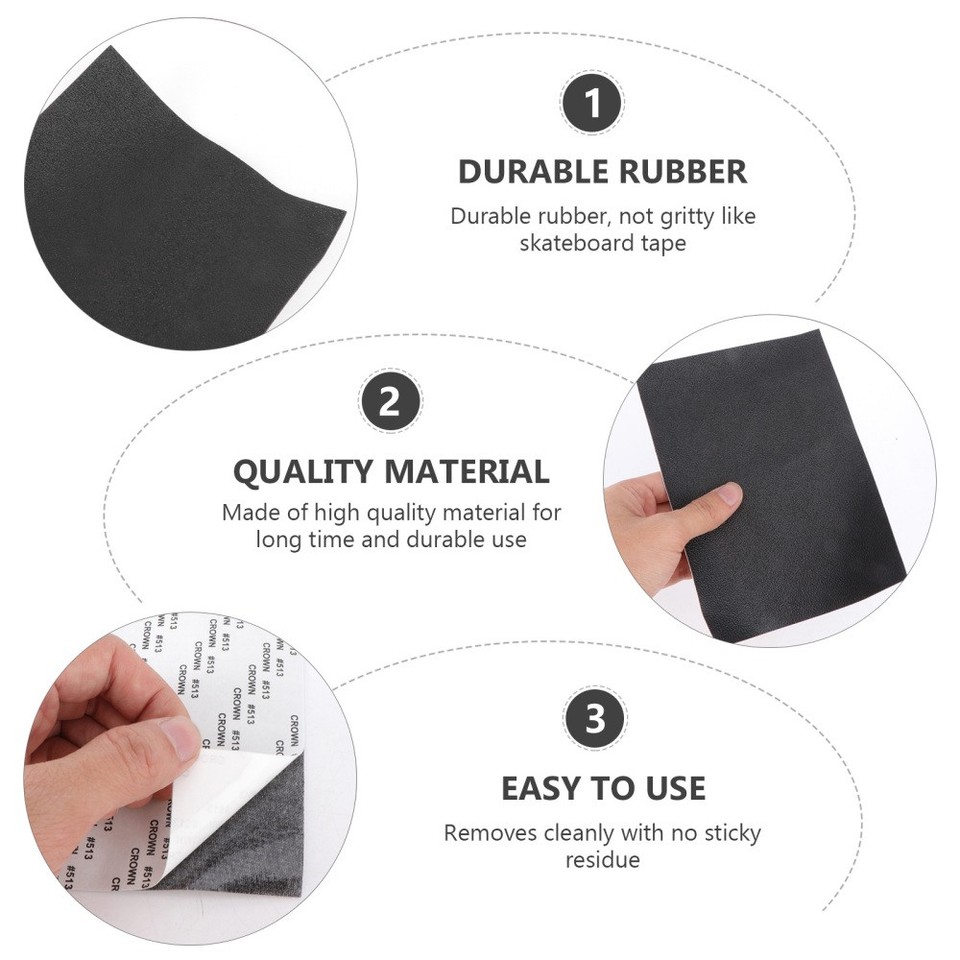 Anti-Slip Tape Grip Rubber Skid Paste Ultra Thin Non-slip Adhesive | eBay