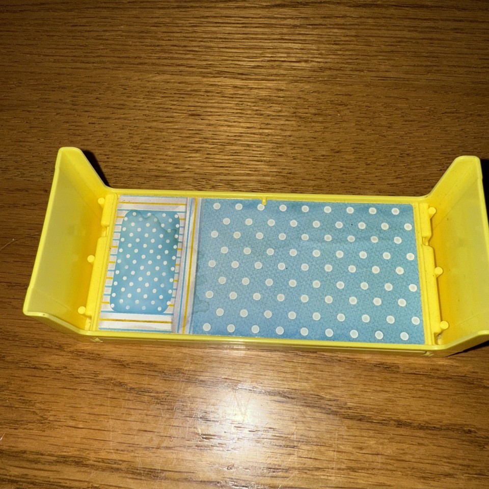 2018 Barbie Dream House Replacement Part Yellow Bed / Storage Bench ...