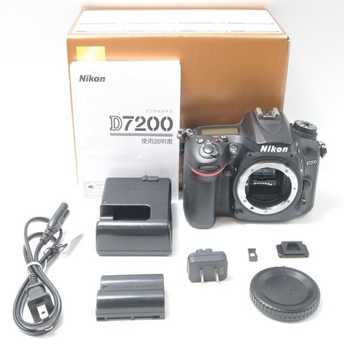 Nikon D7200 DSLR Camera Body Excellent Condition with Box & Manual | eBay
