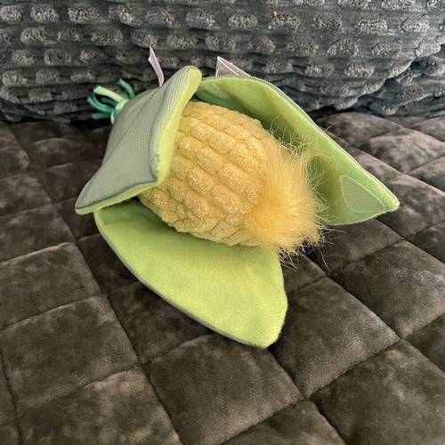 Bark Box Corn on the Slob Dog Toy Corn Cob with Husk MEDIUM Size 20-50 ...