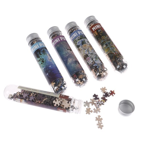 150Pcs Mini Test Tube Puzzle Oil Painting Jigsaw Educational Toy for ...