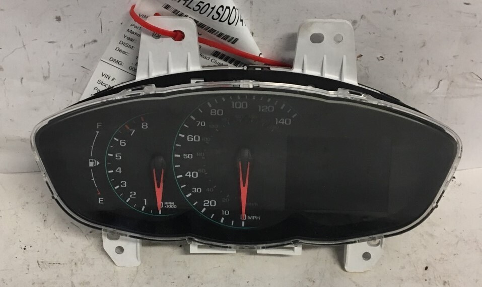 17+2017+18+2018+Chevrolet+Sonic+Speedometer+Speedo+Head+Cluster+53k+OEM ...