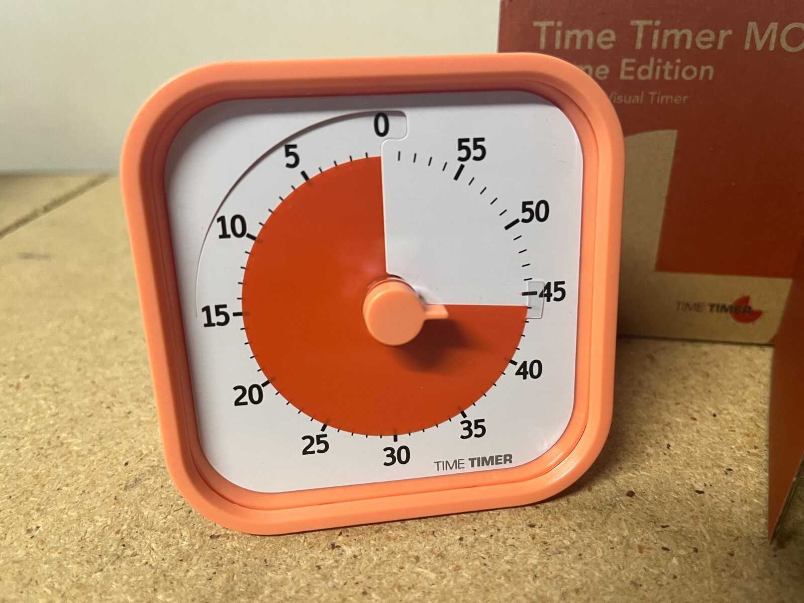 TIME TIMER MOD - 60 Minute Kids Visual Timer Home Edition Orange ...
