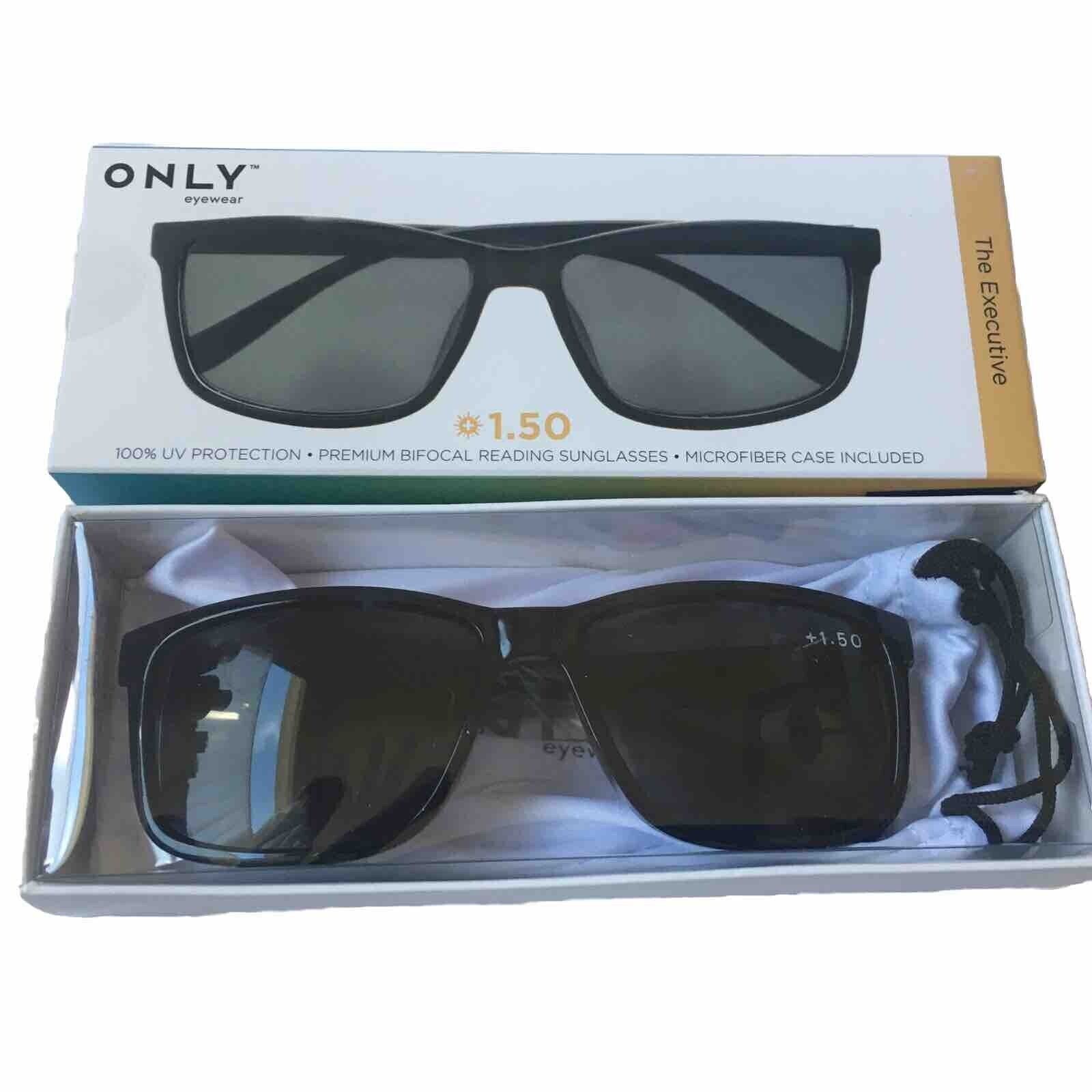 Only Eyewear The EXECUTIVE Reading Glasses Bifocal Sunglasses 100% UV ...