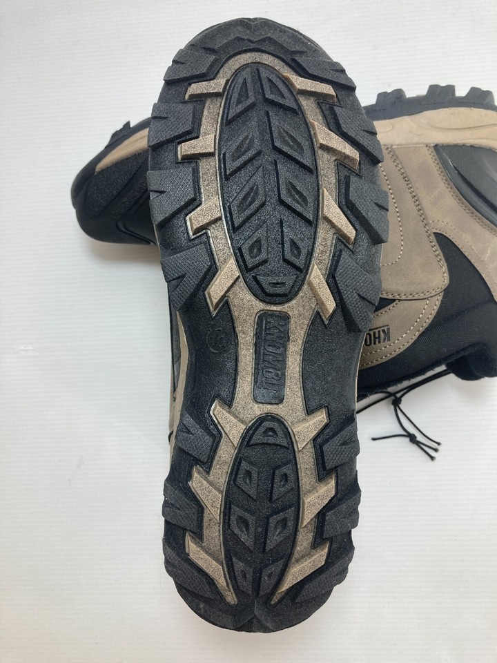 Khombu Cliff Men's Brown Cushioned, Warm Lining, Zipper Closure, Winter ...