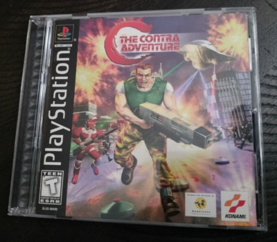 C The Contra Adventure - Sony PlayStation 1 (PSone / PS1) - Complete ...