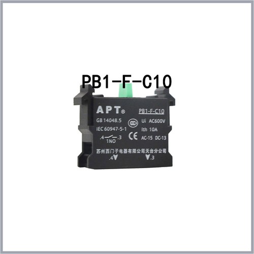Contact module APT PB1-F-C10 Auxiliary Contacts AC600V New In Box ...