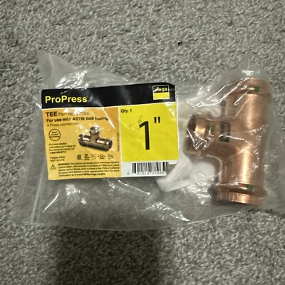 Viega Propress Tee 1” | eBay