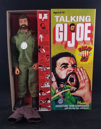 1975 Hasbro Gi Joe Adventure Team Talking Commander Life-Like Muscle ...