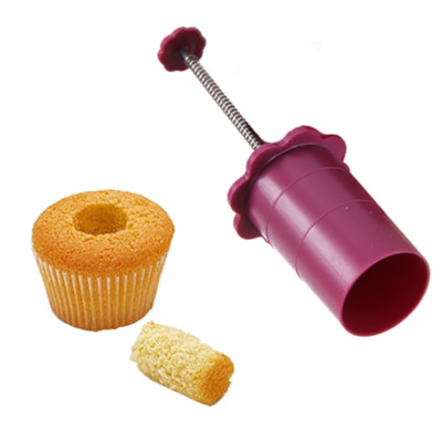 Cupcake Corer Cake Muffin Hole Plunger Core Cream Filler Cutter ...
