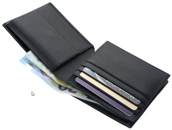 Original Mercedes-Benz AMG Wallet Black Leather B66958985 | eBay