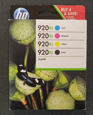 Pack HP No 920XL Multi Pack Original Cartouches B, C, M,Y | eBay