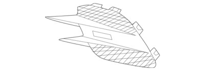 Mercedes Benz GLC63 AMG GLC63 AMG S Front Bumper Right Lower Cover OE ...