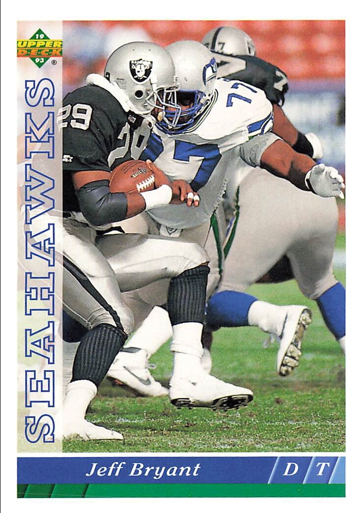 1993 Upper Deck #280 Jeff Bryant Seattle Seahawks | eBay