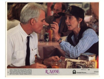 ROXANNE-1987-8X10 PROMO-STEVE MARTIN-COMEDY VG/FN | eBay