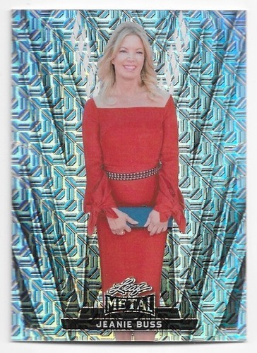 2024 LEAF METAL WOMEN OF SPORT JEANIE BUSS BASE CARD ONE OF ONE /1 1/1 ...