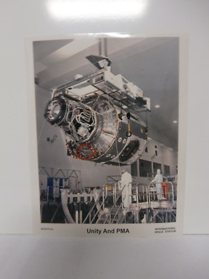 NASA Press Release Photo Unity and PMA International Space Station ...
