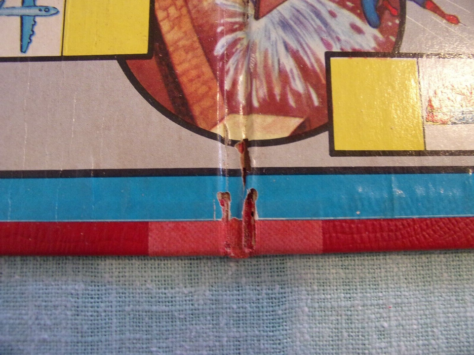 VINTAGE CALLING SUPERMAN NEWS REPORTING BOARD GAME DAILY PLANET ...