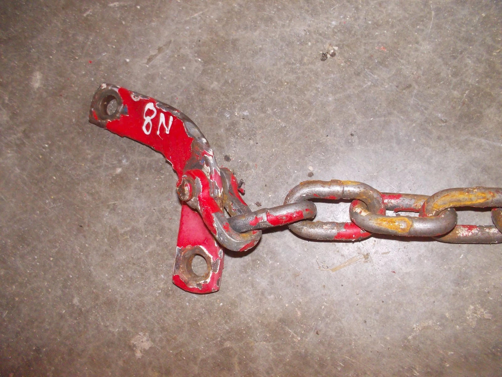 Ford 8N 9N 2N Tractor Ford 3pt hitch sway chain /& mounting bracket pin ...
