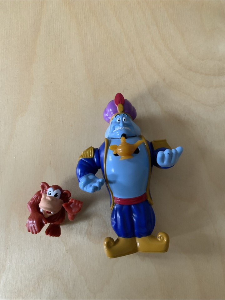 Disneyland Paris McDonald's Happy Meal Genie Toy With Monkey Aladdin ...