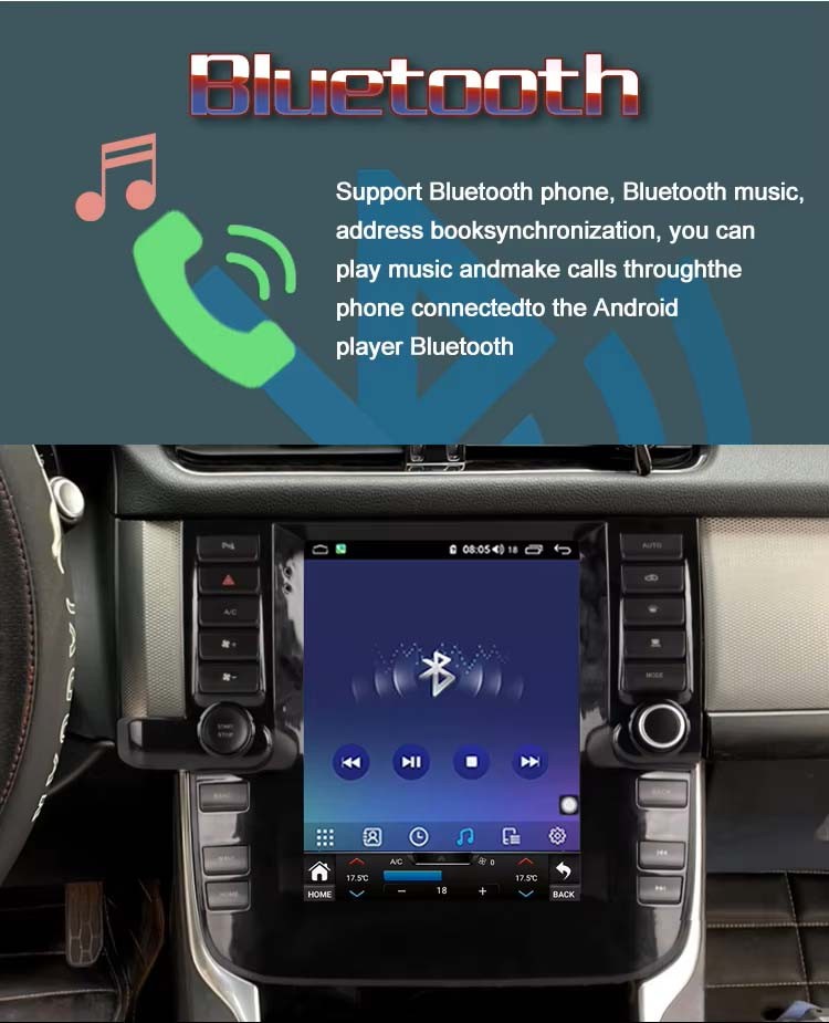 12.1" Andriod Car Radio Stereo For 2016-2019 Jaguar XF GPS Navi ...