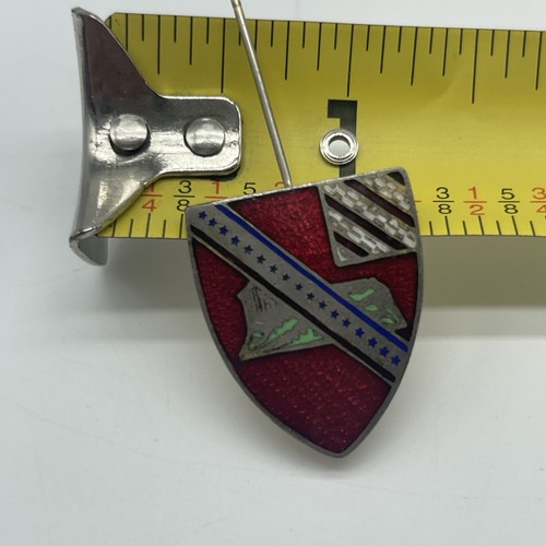 U.S. Military Army 17th Field Artillery Battalion DI DUI Crest Pin Back ...