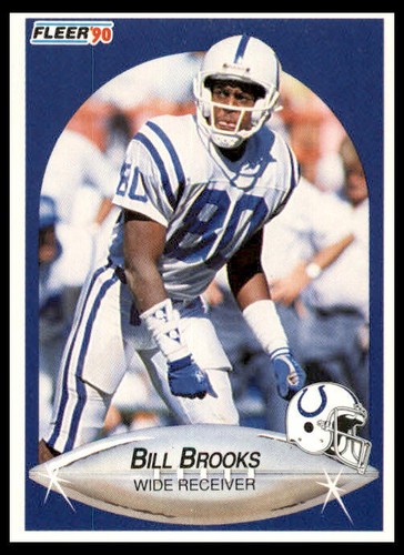 1990 Fleer #229 Bill Brooks Indianapolis Colts | eBay