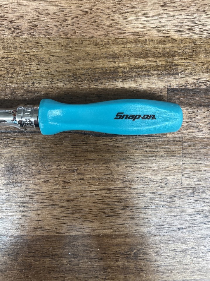 *NEW* Snap On Tools FHLD80A Teal 3/8" Ratchet - Polished FREE PRIORITY ...