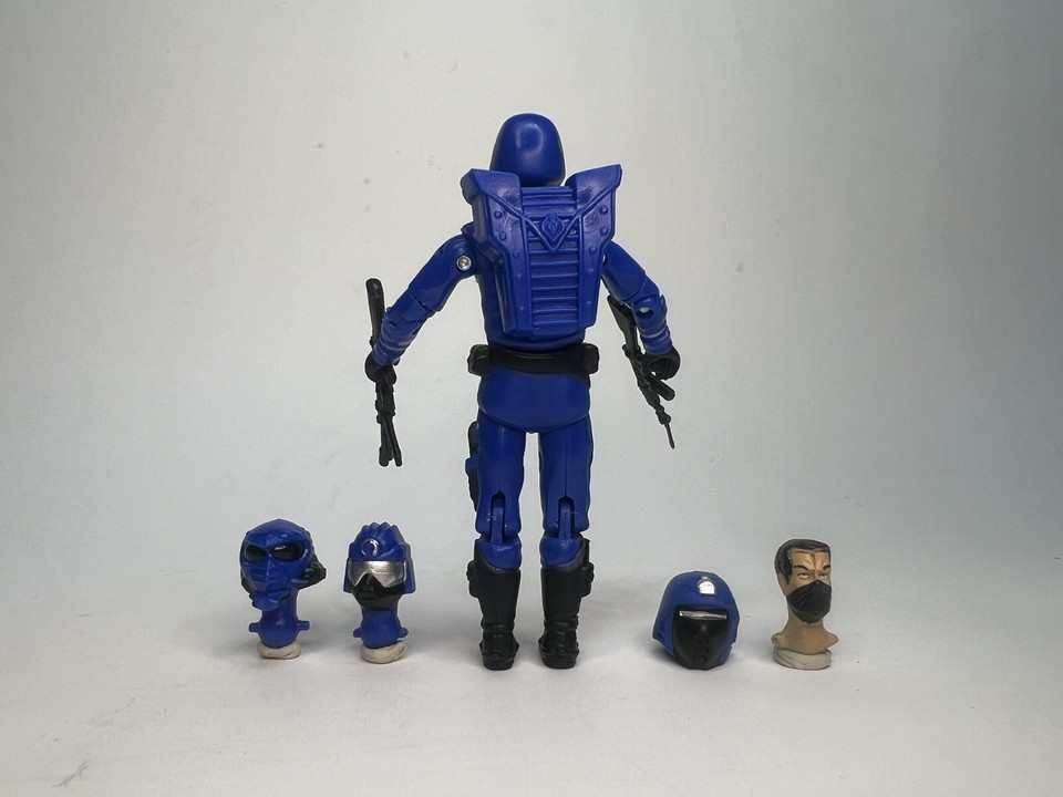 Gi Joe BLACK MAJOR Crimson Guard Cobalt Cobra O-ring 3.75" FACTORY ...