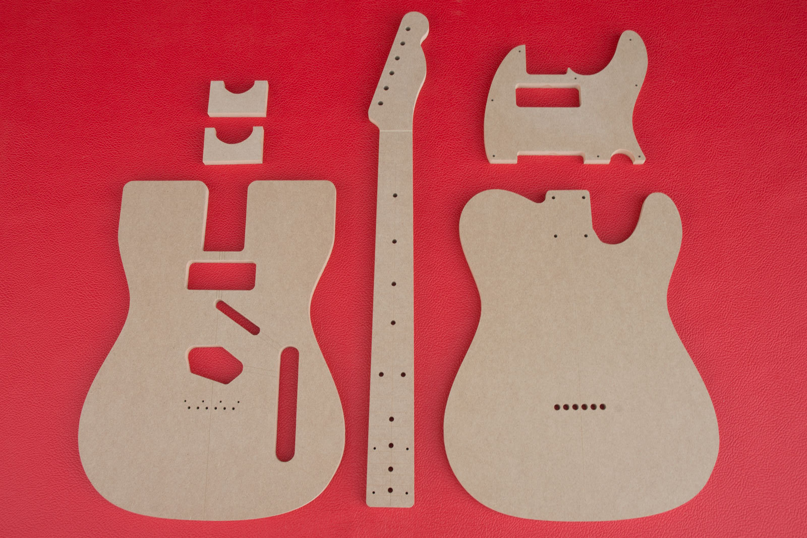 Telecaster wP-90 Neck Pickup Neck and Back Shape Profiles Guitar Router ...