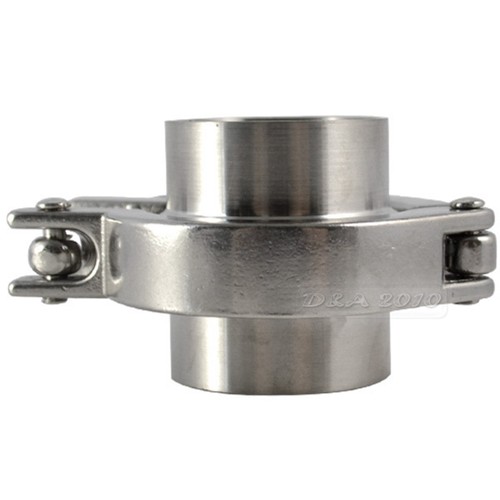 SS304 1 set 38MM 1.5" OD Sanitary Pipe Weld Ferrule + Tri Clamp + PTFE ...