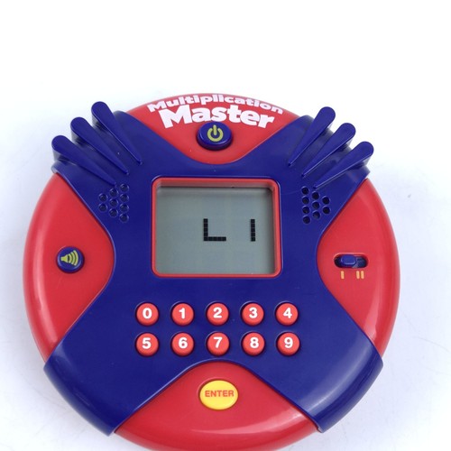 Multiplication Master Learning Resources Electronic Handheld Math Game ...