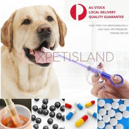 Pill Gun Popper Pet Dog Cat Capsule Tablet Medicine Simple Pusher ...