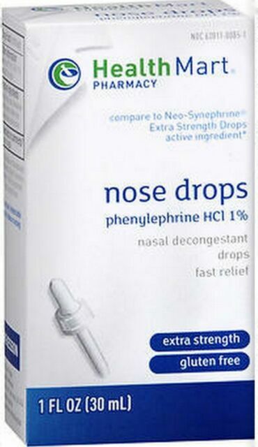 HM Decongestant Nose Drops Phenylephrine Xtra Strength 30ml for sale ...
